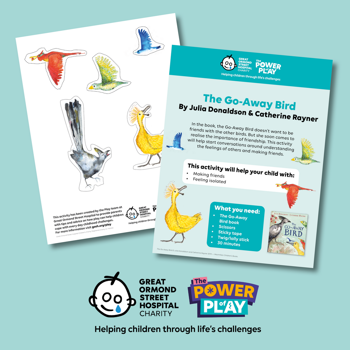 Go Away Bird and the Power of Play – Catherine Rayner