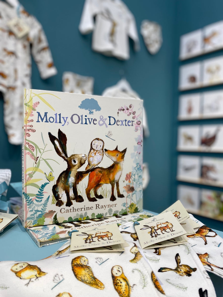 Molly, Olive and Dexter get their own book! – Catherine Rayner