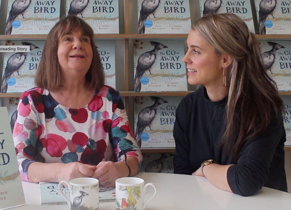 Watch: Julia Donaldson & Catherine Rayner – Catherine Rayner