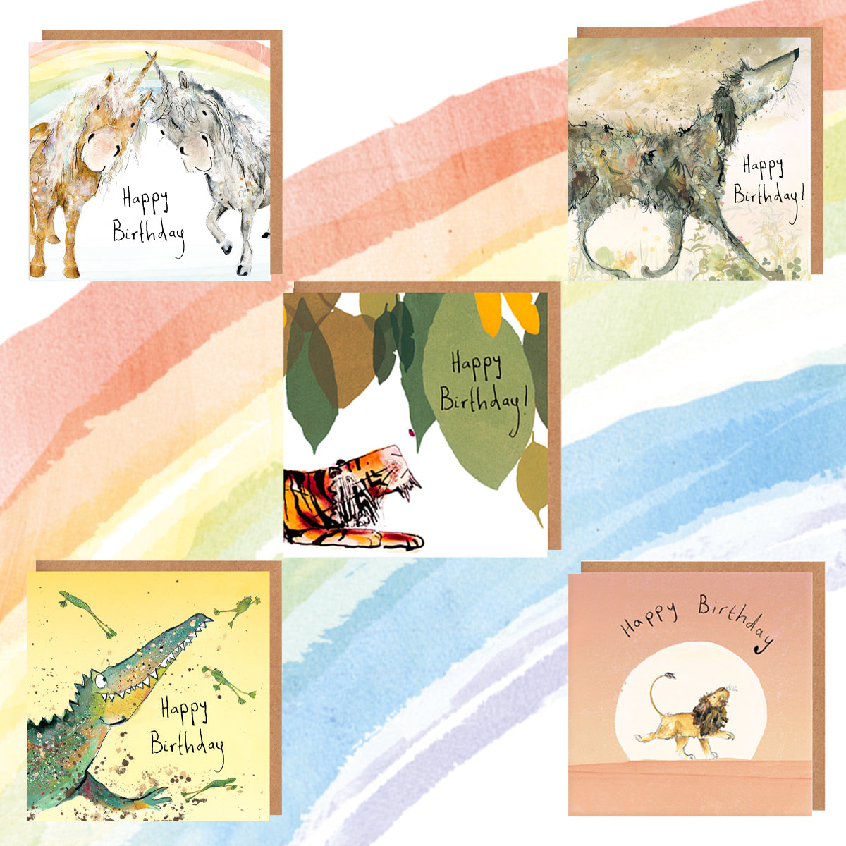 Book Character - Happy Birthday Card Bundle – Catherine Rayner